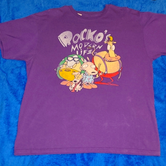 Nickelodeon | Shirts & Tops | Nickelodeon Rockos Modern Life Tshirt ...